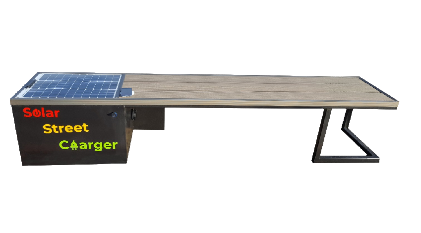 Solar Smart Bench Charger – Solar Street Charger – Mobilier Urban Solar